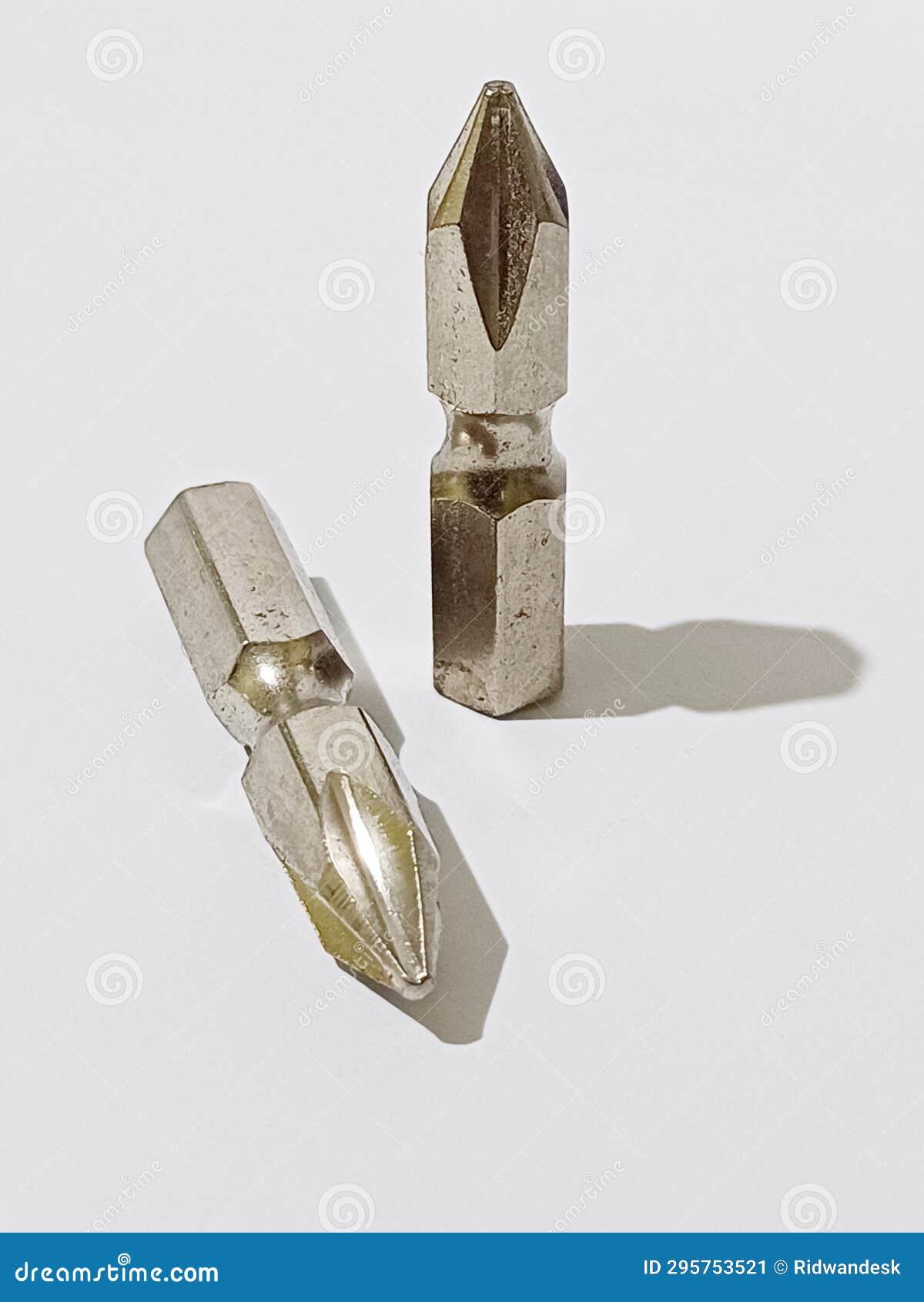 Drill Bit Isolated on a White Background. Screwdriver Bit Stock Image ...