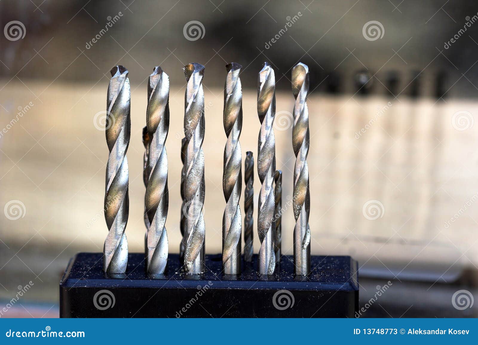 Drill bits stock image. Image of cutter, industry, equipment - 13748773
