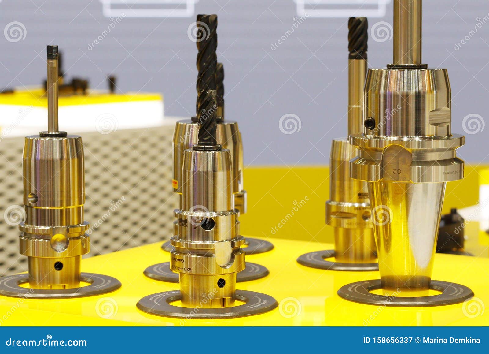Industrial Milling Cutting Tool with Carbide Insert Stock Image - Image ...