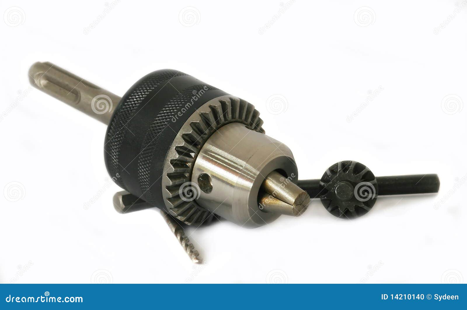 Drill chuck stock photo. Image of hole, closeup, power - 14210140