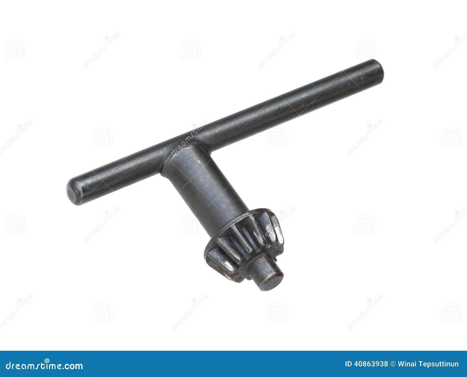 Drill chuck key stock photo. Image of white, chuck, background - 40863938