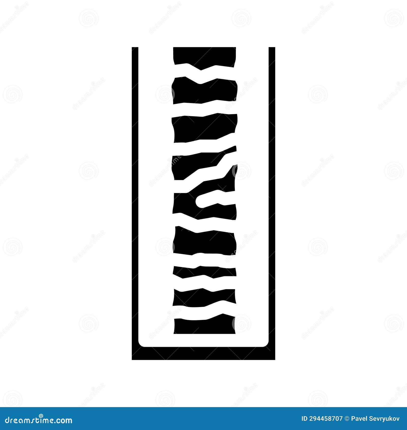 Drill Core Samples Glyph Icon Vector Illustration Stock Vector ...