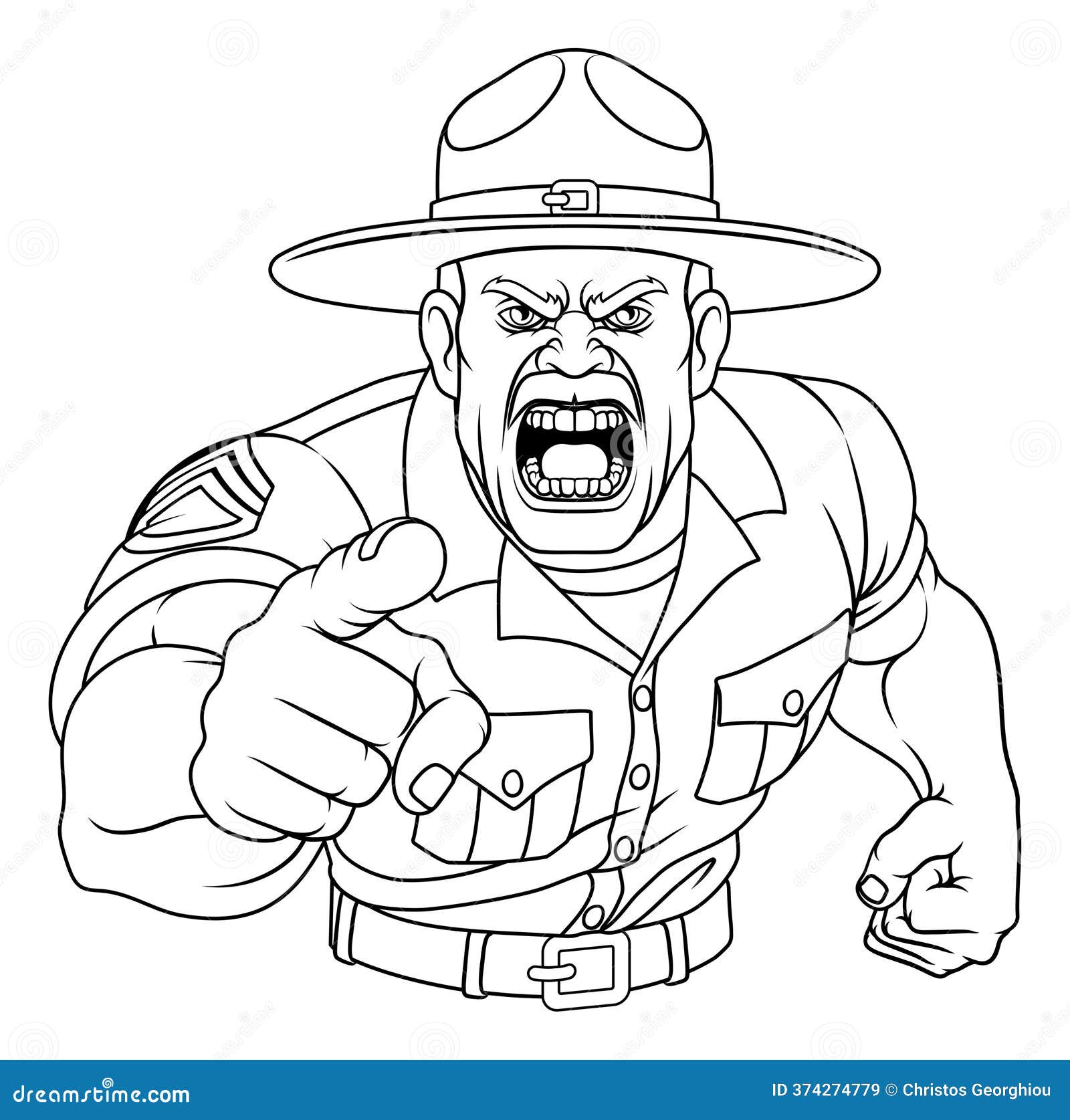 Sergeant Cartoons, Illustrations & Vector Stock Images - 4803 Pictures ...