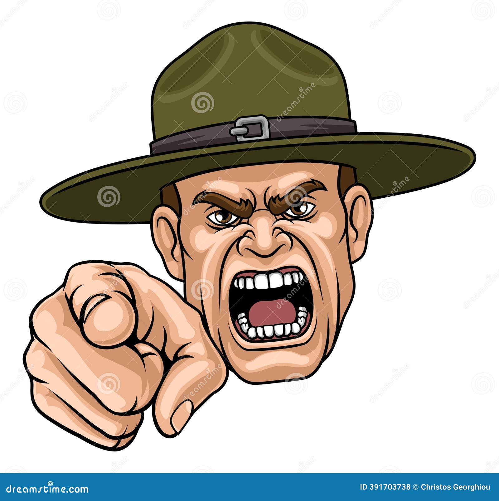 Army Soldier Emoticon Emoji Face Cartoon Icon Vector Illustration ...