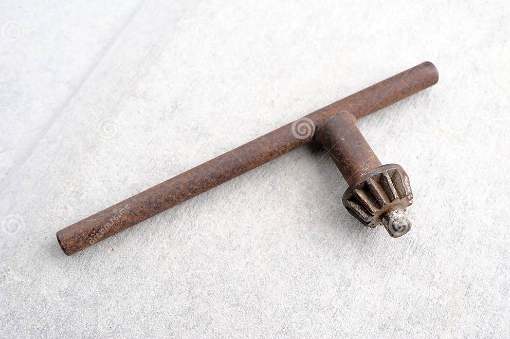 Drill key stock photo. Image of steel, metal, homework - 44000560