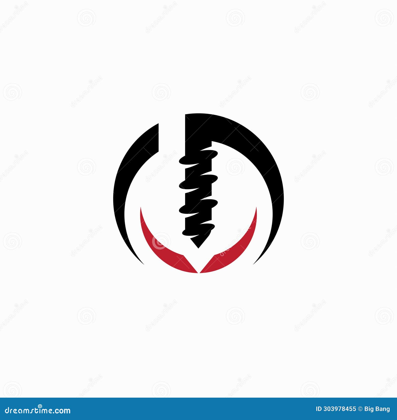 Drill Logo Sign Vector Template Stock Vector - Illustration of industry ...