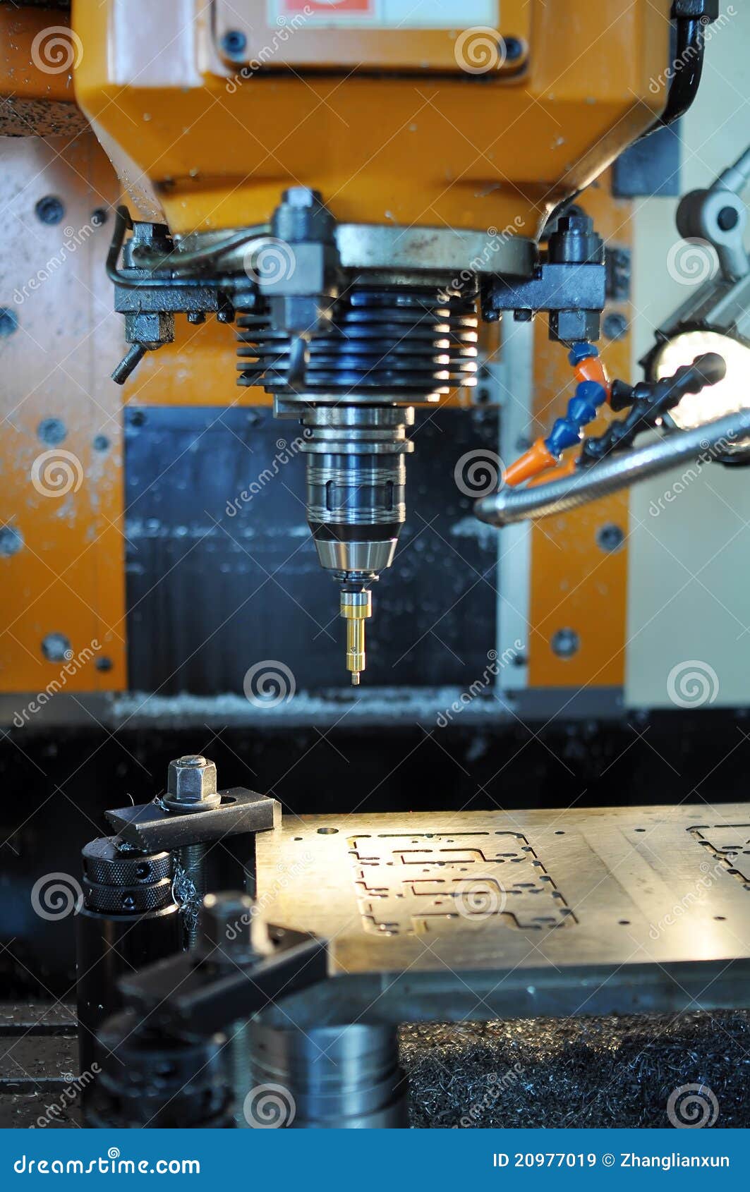 Drill Machine stock image. Image of machinery, electric - 20977019