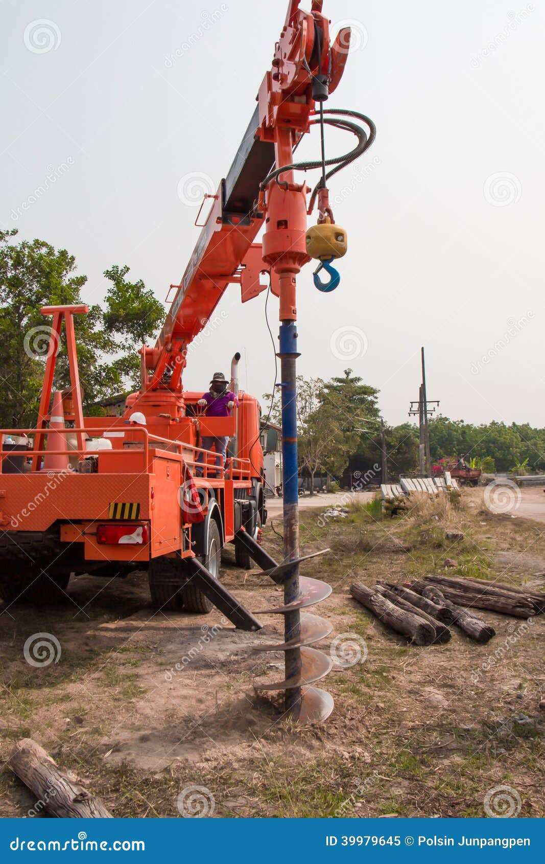 Drill machine stock image. Image of ground, equipment - 39979645