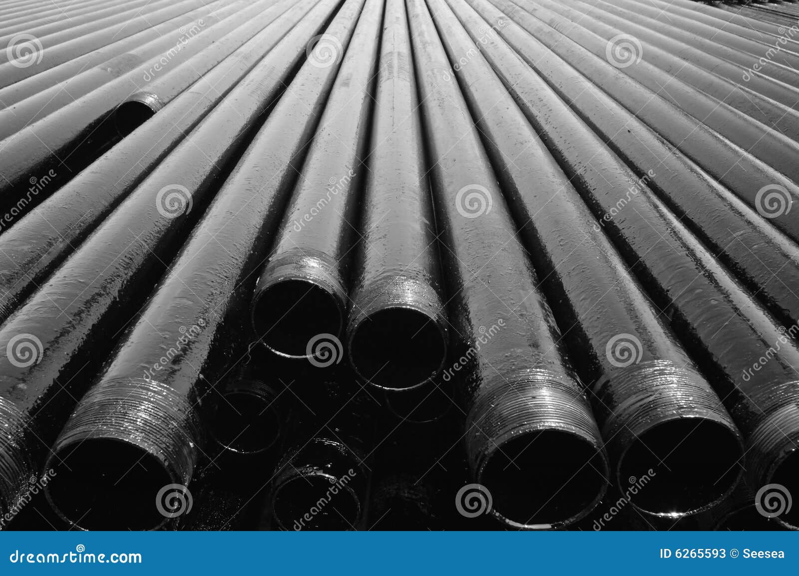 Drill pipe stock image. Image of industrial, rusty, natural - 6265593