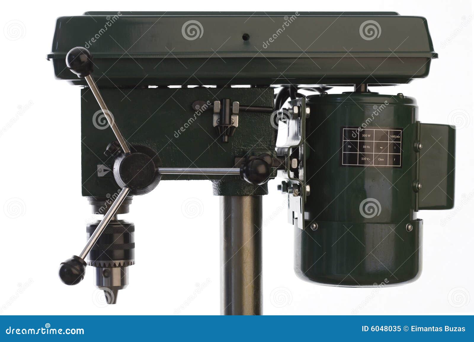 Drill Press stock image. Image of mill, perforator, electric - 6048035