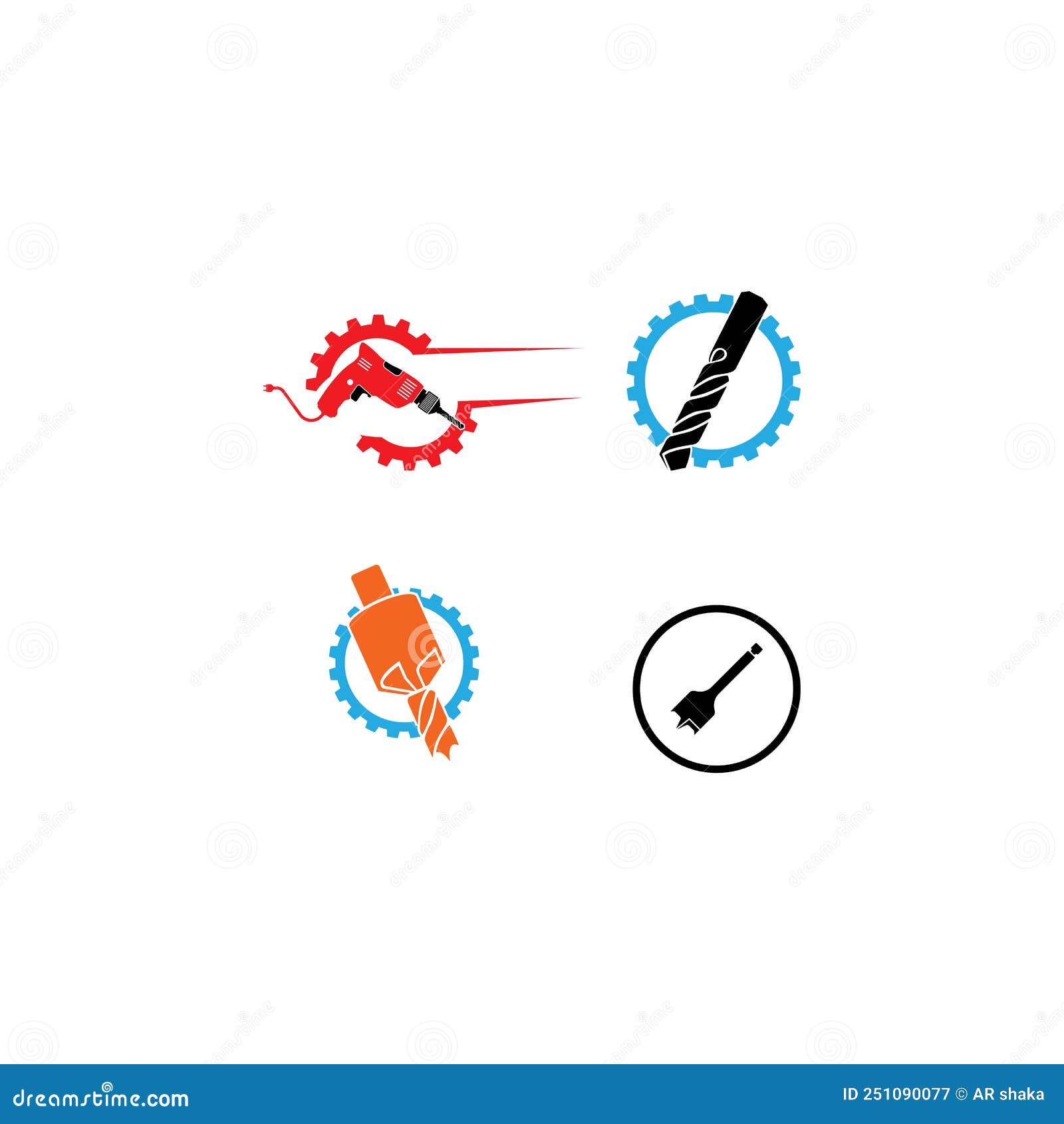 Drill Tool Icon Vector Illustration,construction Icon Stock ...