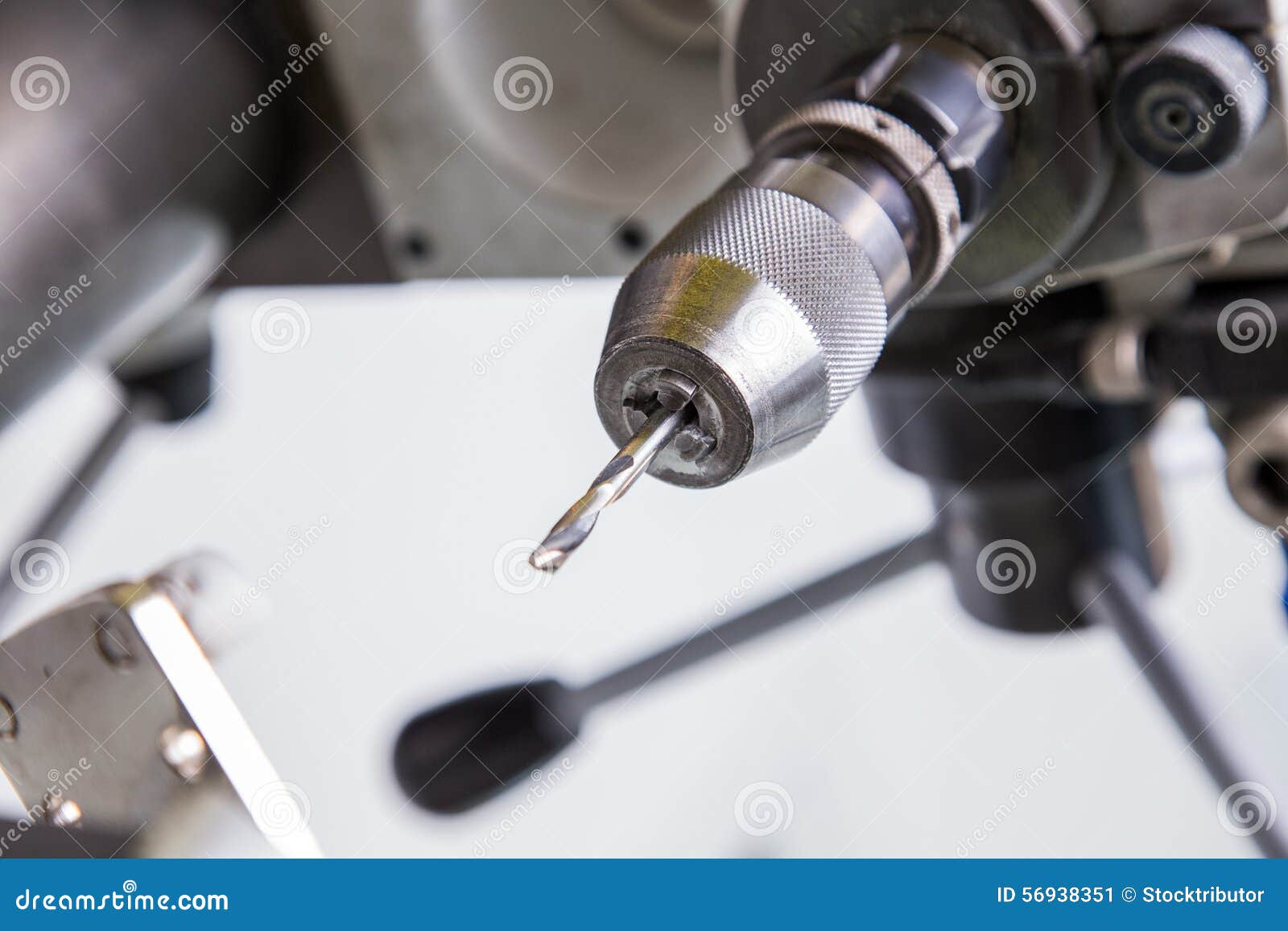 Drill tool of precision stock image. Image of milling - 56938351