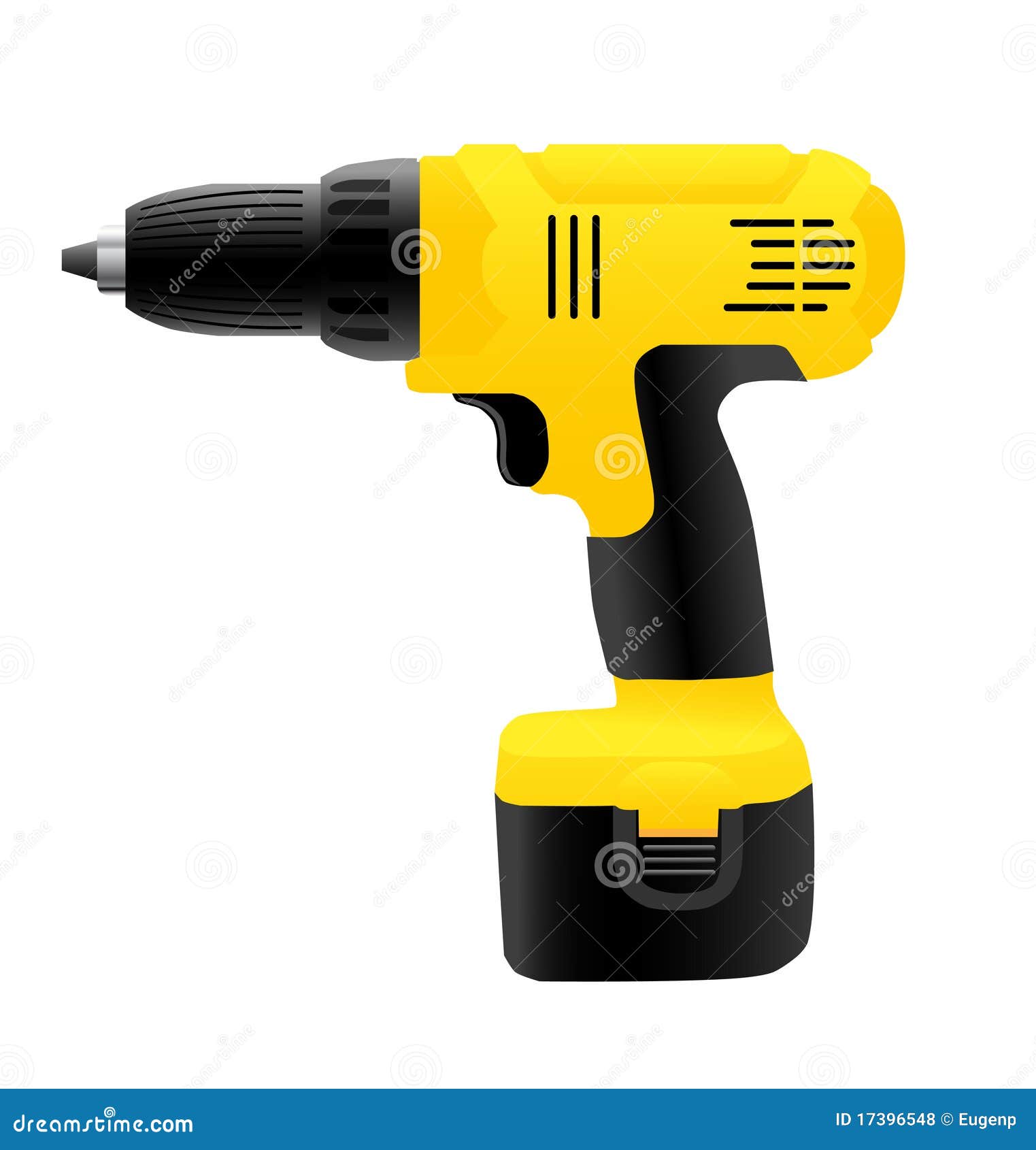 Drill - vector stock vector. Illustration of icon, hole - 17396548