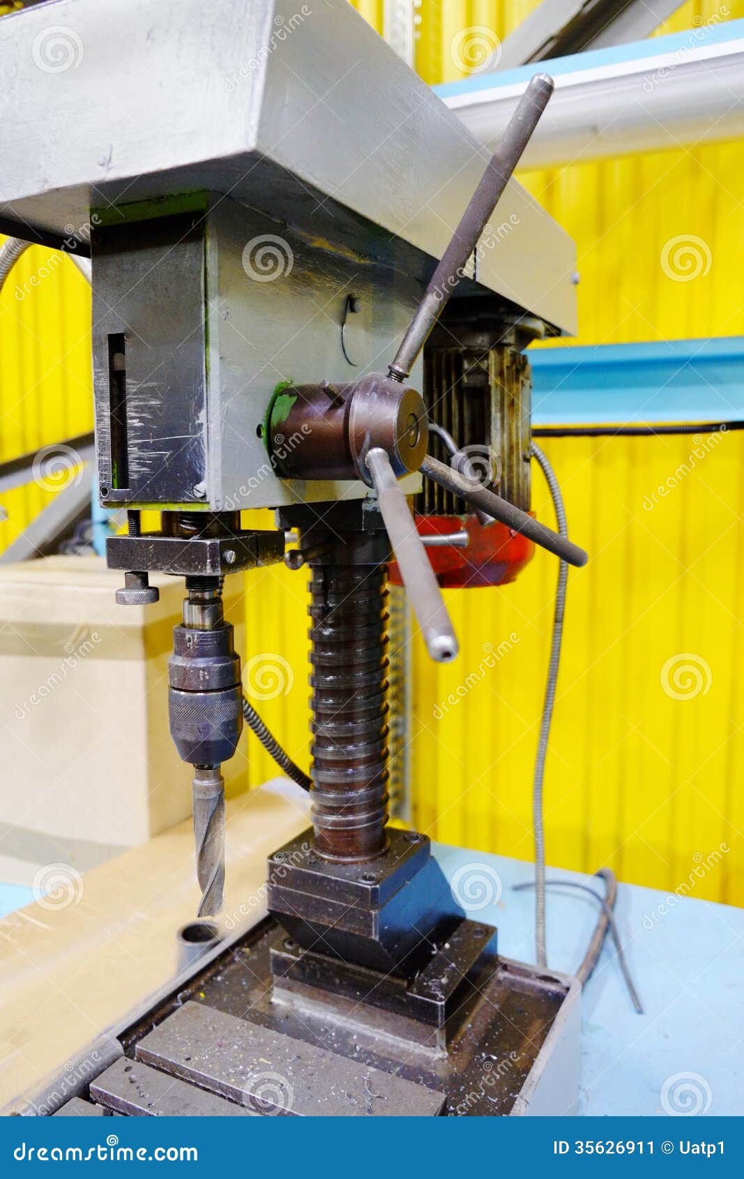 Driller stock image. Image of work, fabrication, metal - 35626911