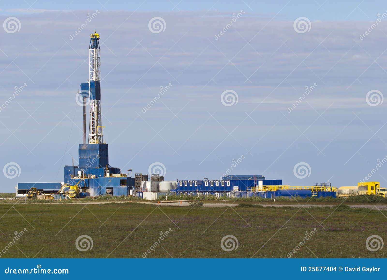 Drilling in Alaska stock photo. Image of construction - 25877404
