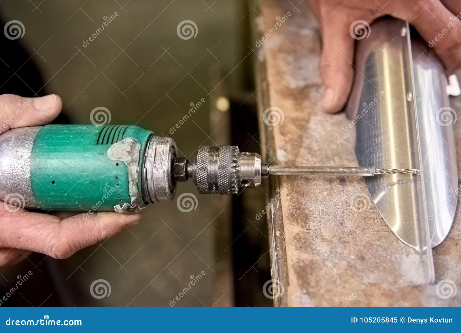 A Drilling Rig Close-up Is Drilling A Well. Deep Hole Drilling ...