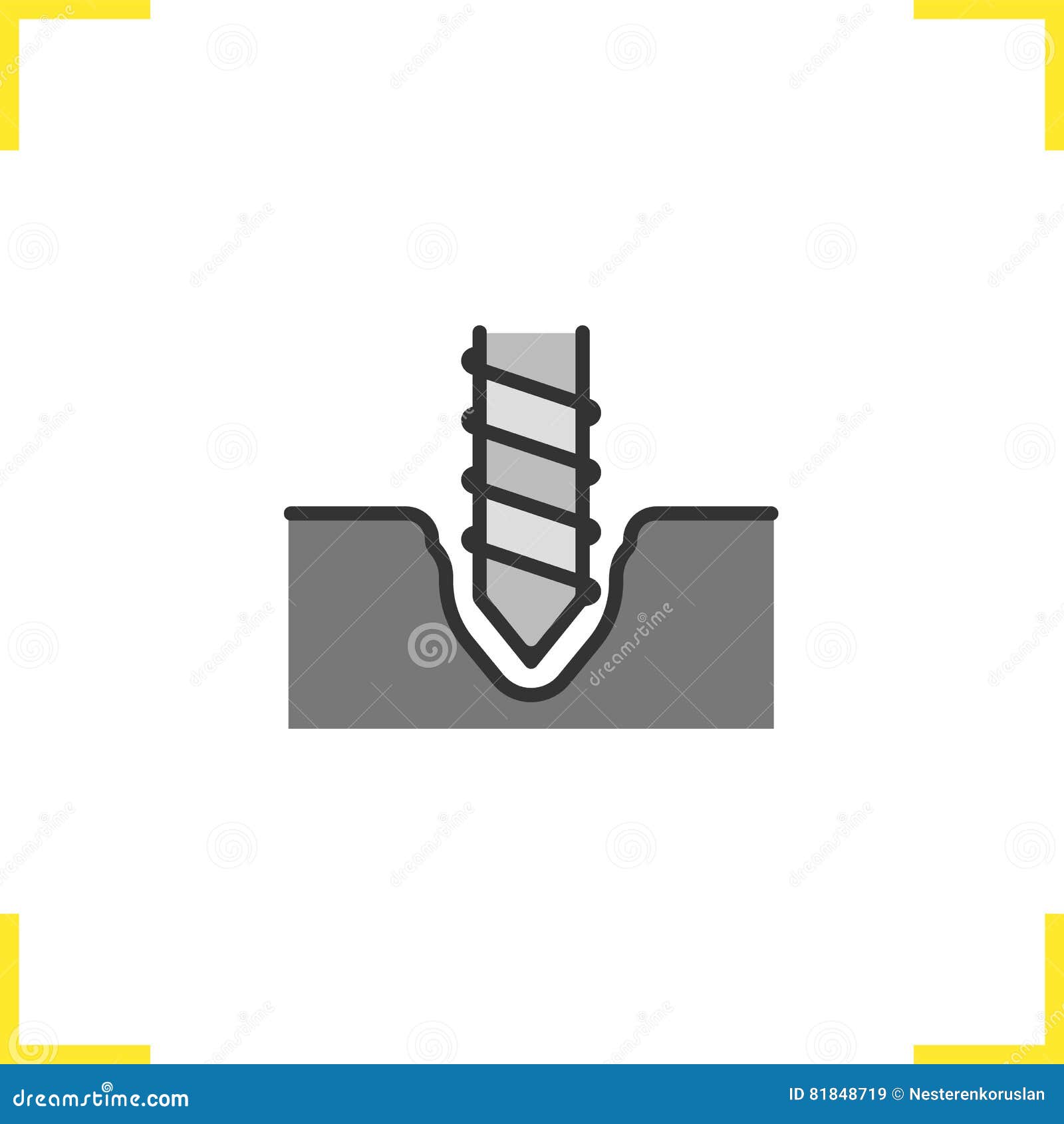 Drilling color icon stock vector. Illustration of mining - 81848719 Drilling color icon stock vector. Illustration of mining - 81848719
