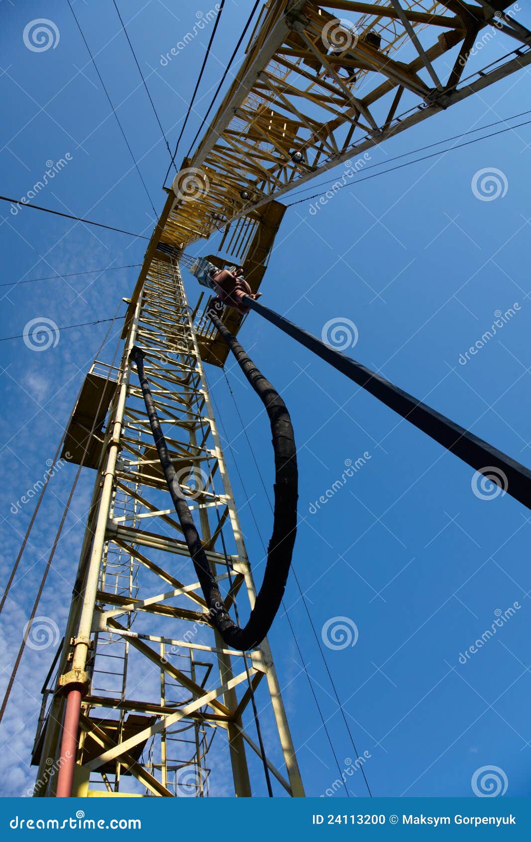 Drilling derrick stock photo. Image of derrick, resources - 24113200