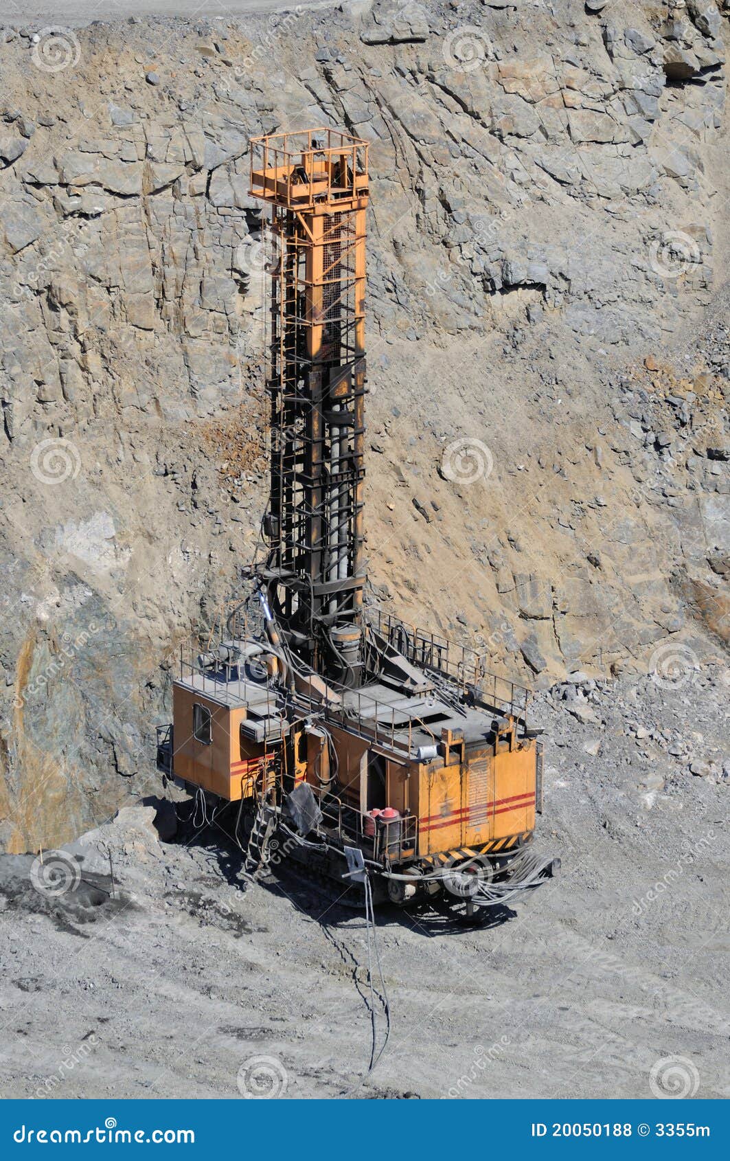 Drilling machine stock photo. Image of excavate, working - 20050188