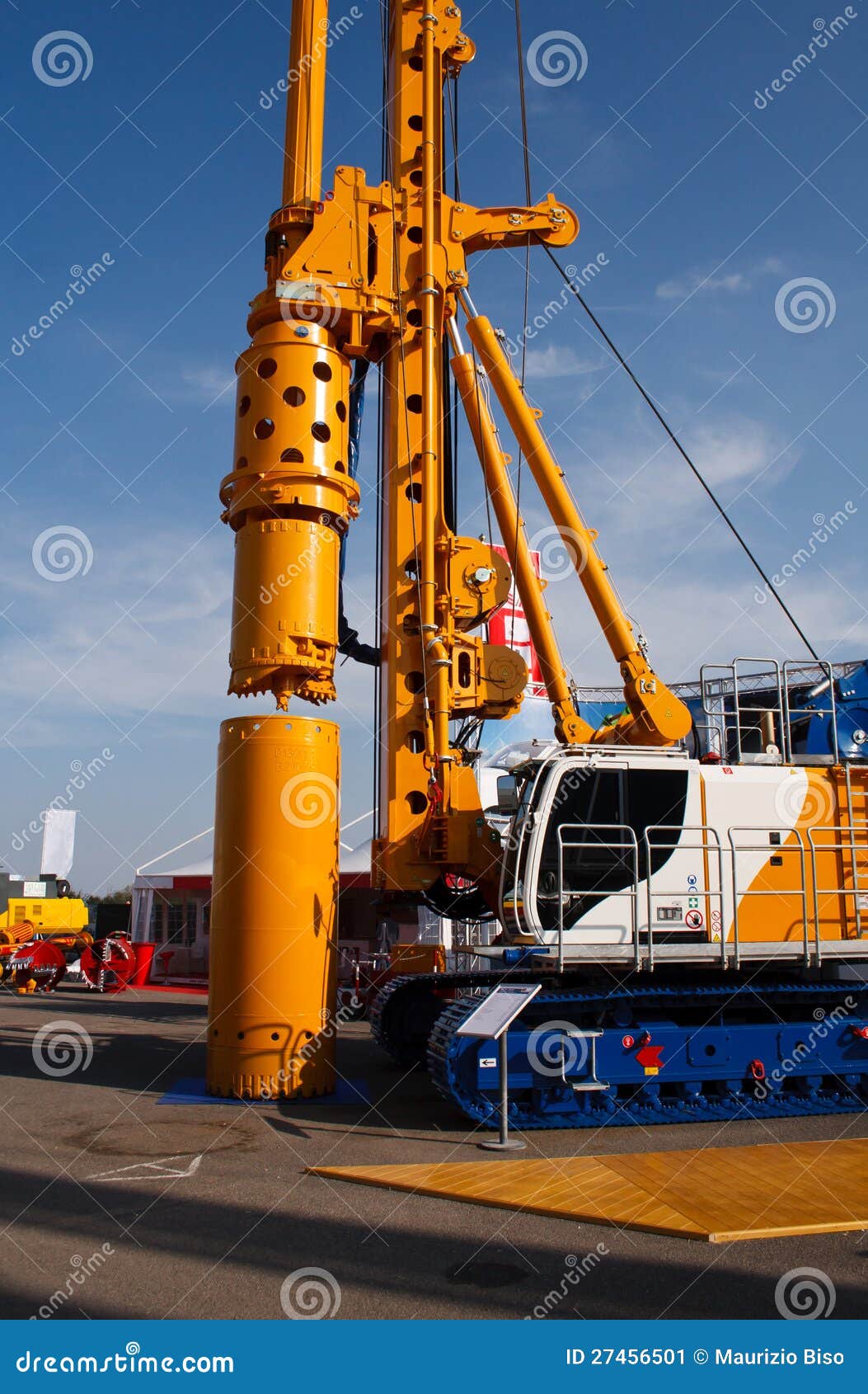 Drilling machine stock image. Image of engineer, moody - 27456501