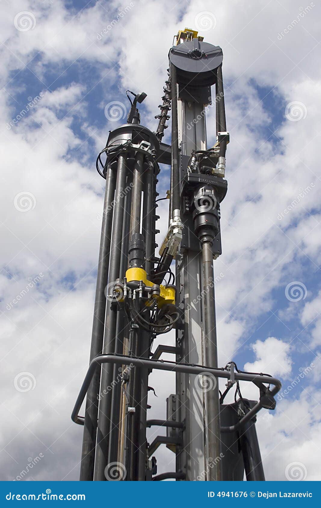 Drilling machine stock photo. Image of excavate, pile - 4941676