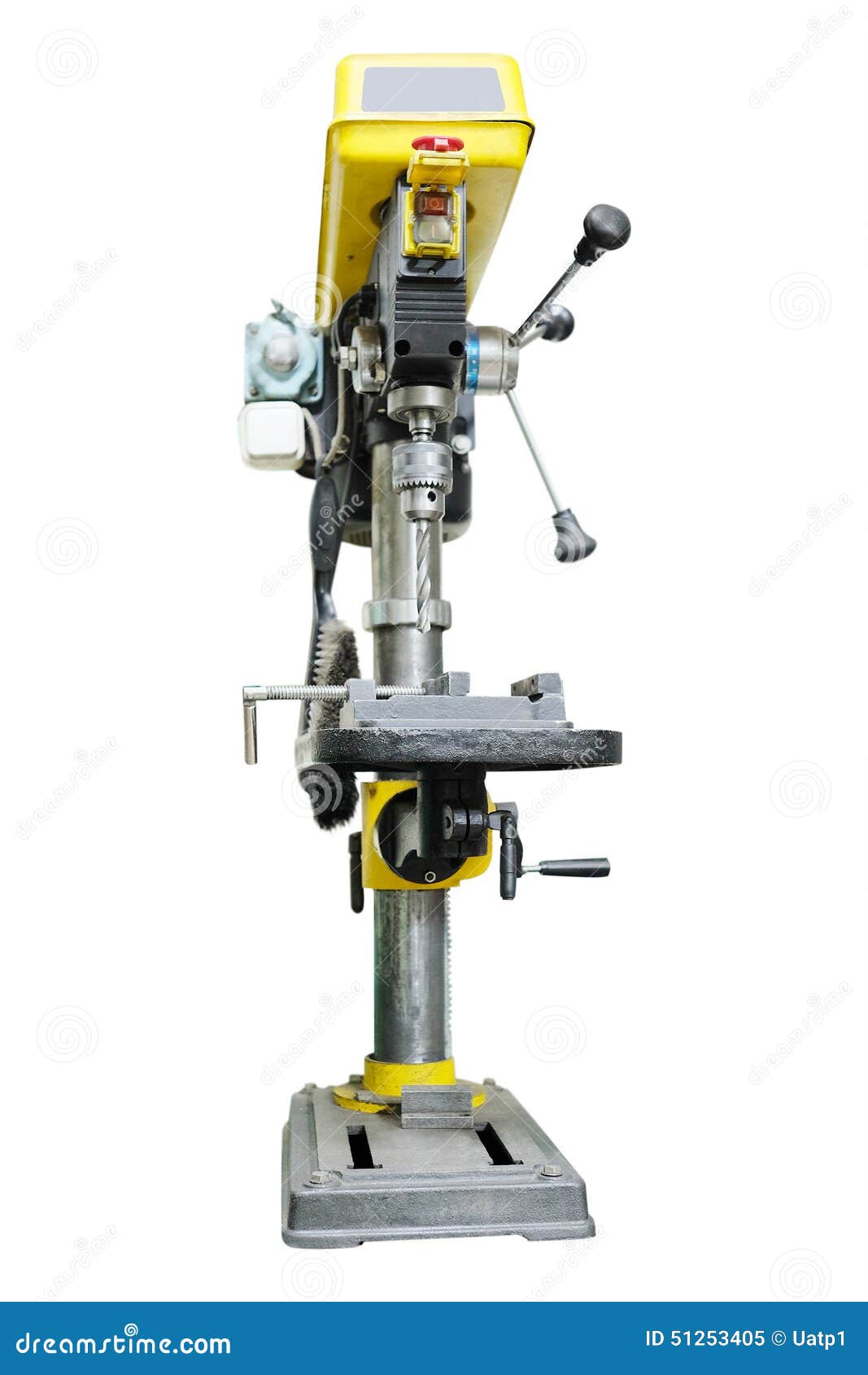 Drilling machine stock image. Image of engineering, manufacturer - 51253405