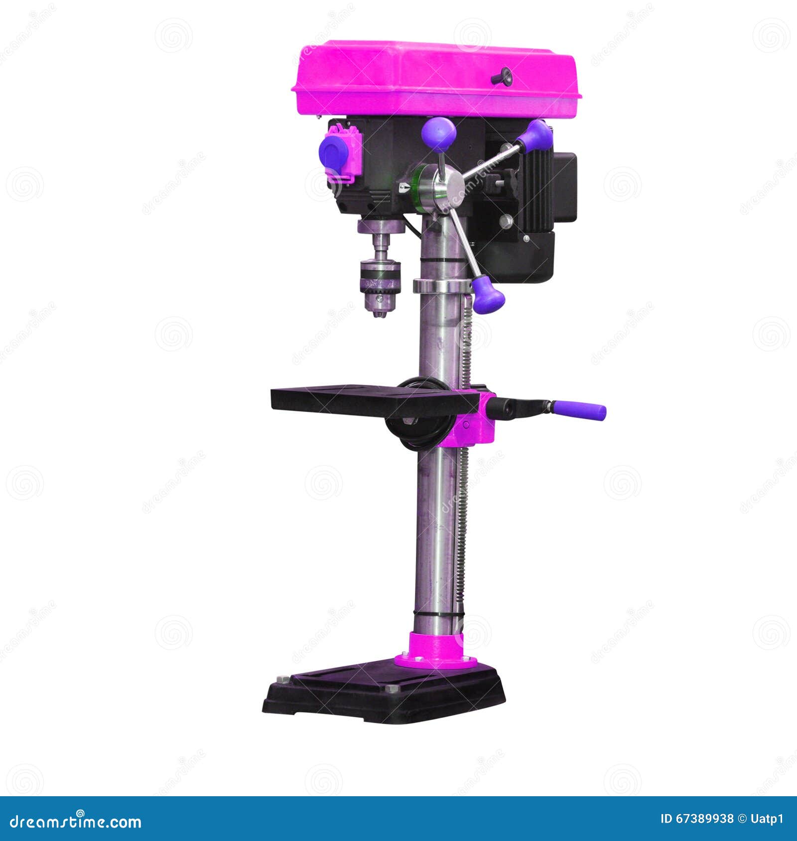 Drilling machine stock photo. Image of steel, automation - 67389938