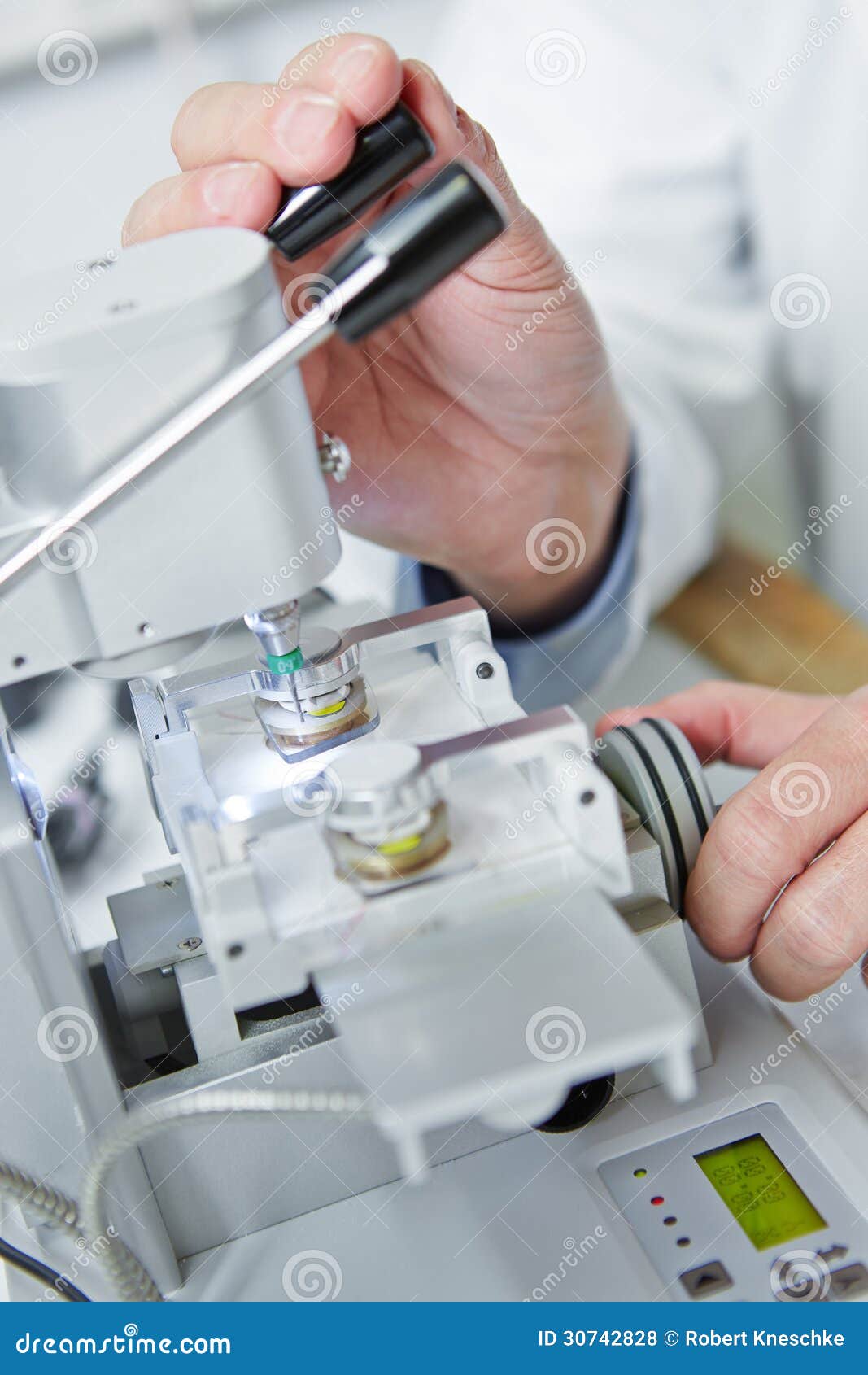 Drilling Machine at Optician Stock Photo - Image of ophthalmology ...