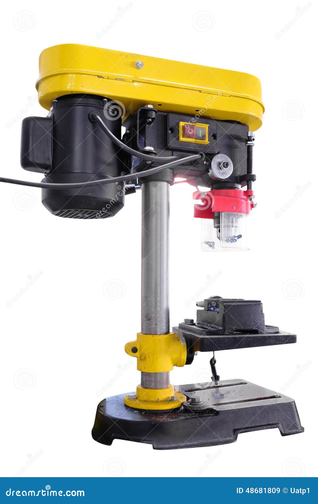 Drilling machine stock image. Image of drilling, shop - 48681809