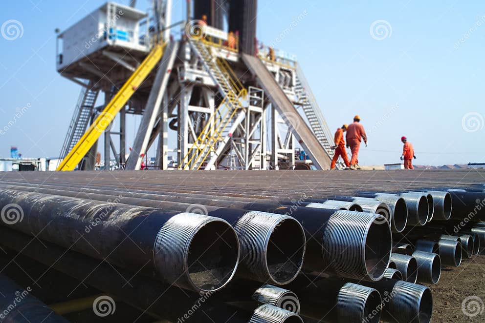 Drilling rig stock photo. Image of drilling, steel, drill - 13064550