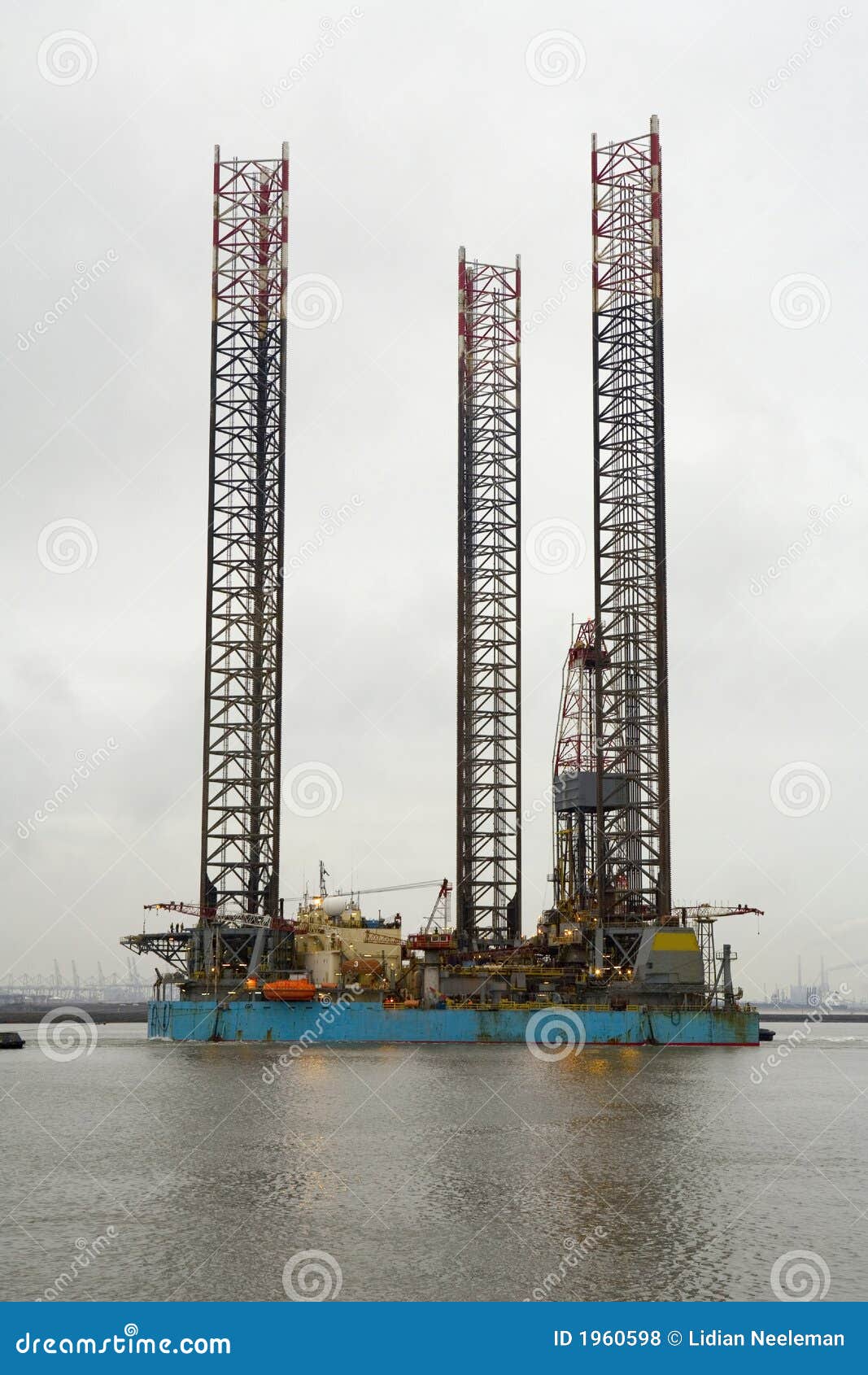 Drilling rig stock photo. Image of water, specification - 1960598