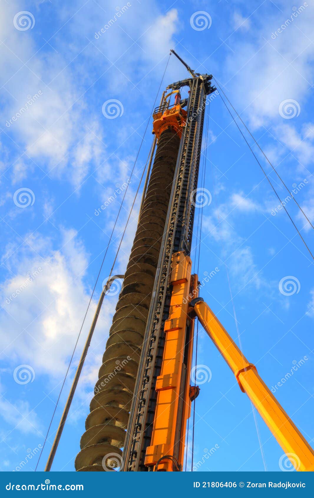 Drilling rig stock photo. Image of machinery, deep, earthwork - 21806406