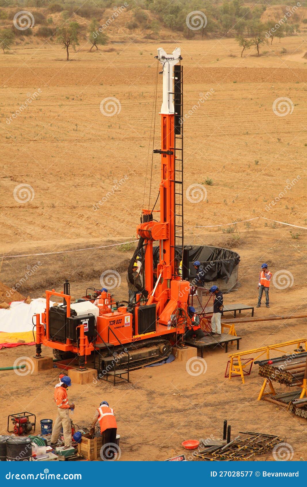 A Diamond Drilling Rig With A Motor And A Drill Of The Hilti ...