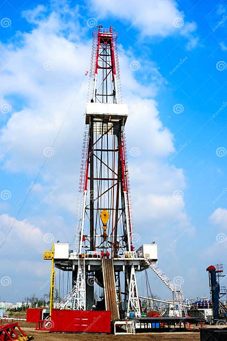Drilling rig stock image. Image of china, equipment, boring - 5167839