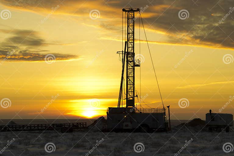 Drilling rig stock photo. Image of factory, landscape - 30053340