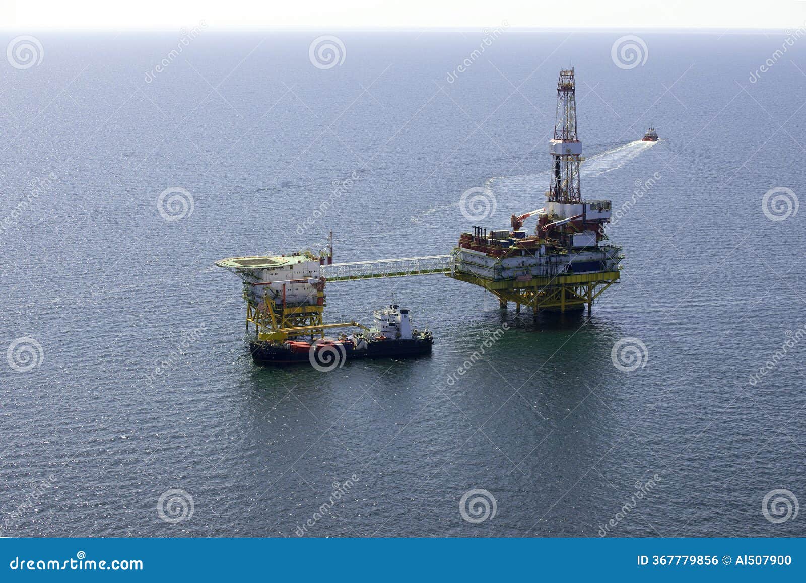 Drilling Rig And Oil Facility In The Permian Basin Texas Royalty-Free ...