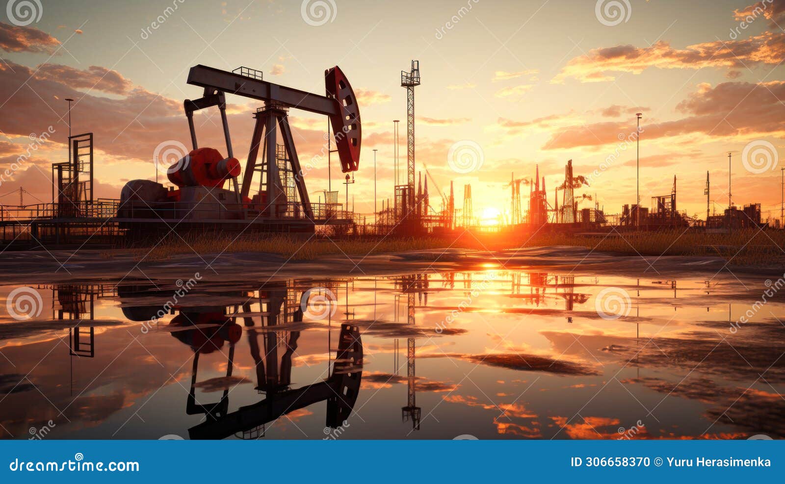 Drilling Rigs in a Desert Oil Field To Extract Fossil Fuels and Extract ... Drilling Rigs in a Desert Oil Field To Extract Fossil Fuels and Extract ...