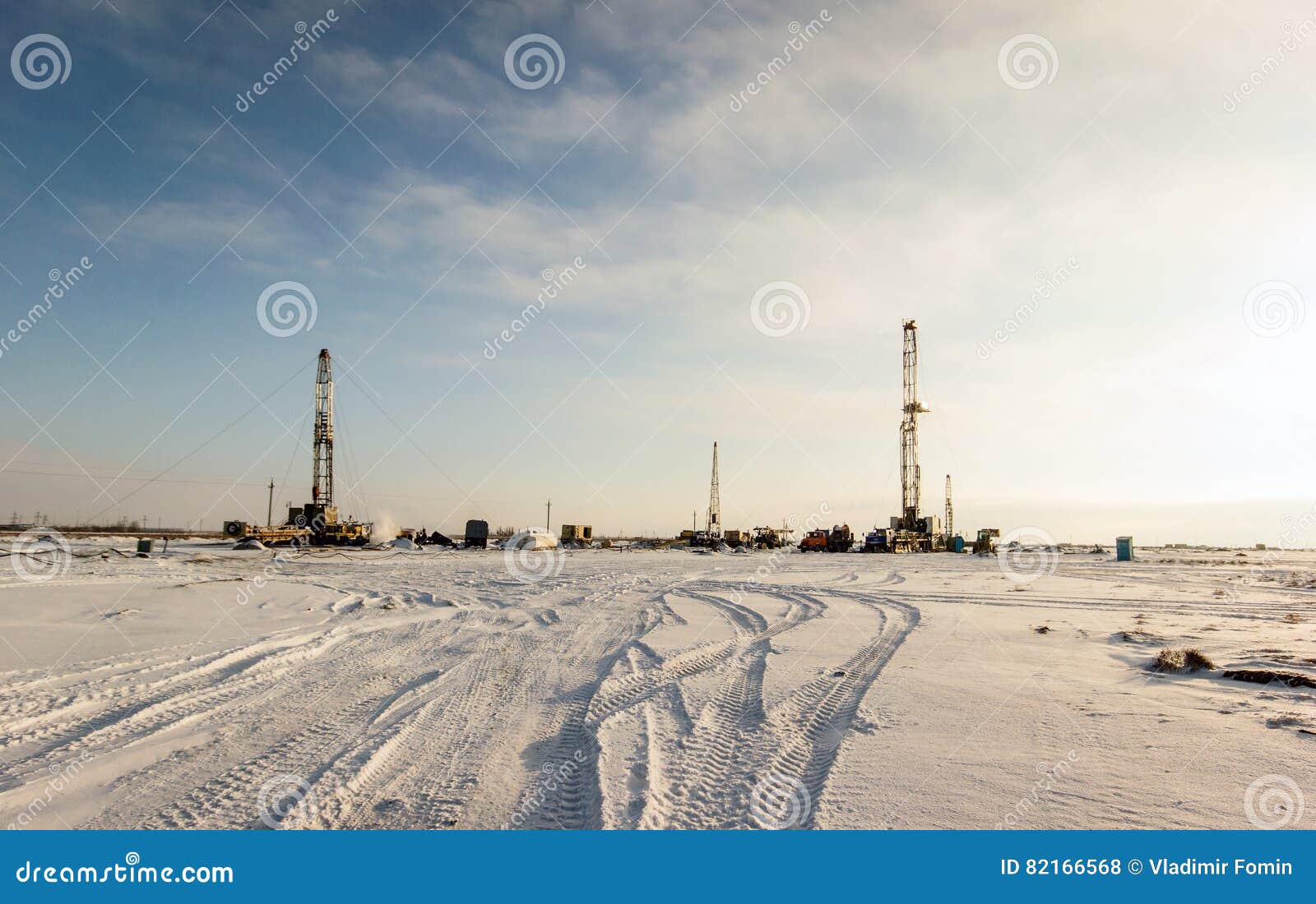 Drilling rigs stock photo. Image of kazakhstan, warm - 82166568