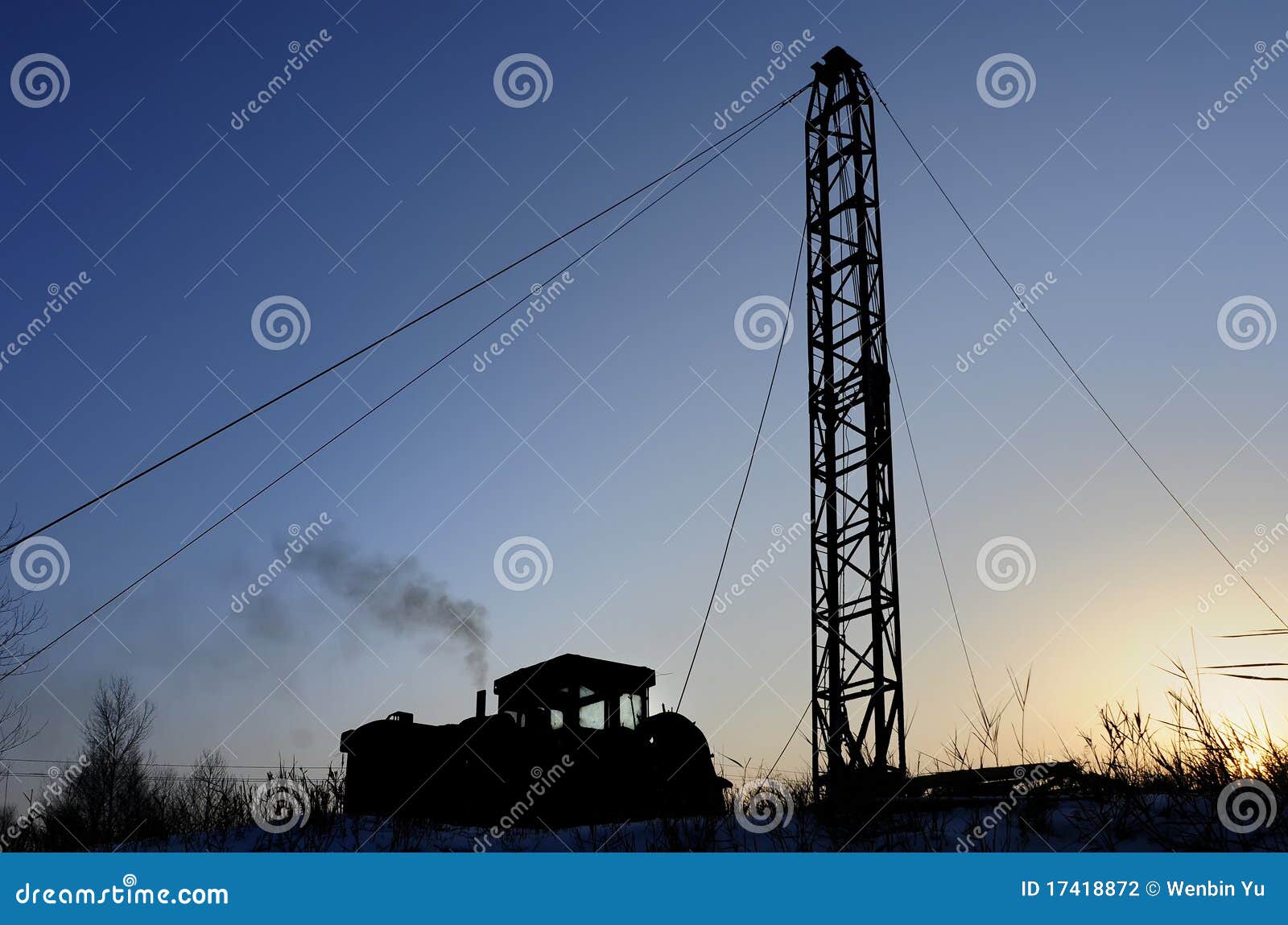 Drilling Tower Picture. Image: 17418872