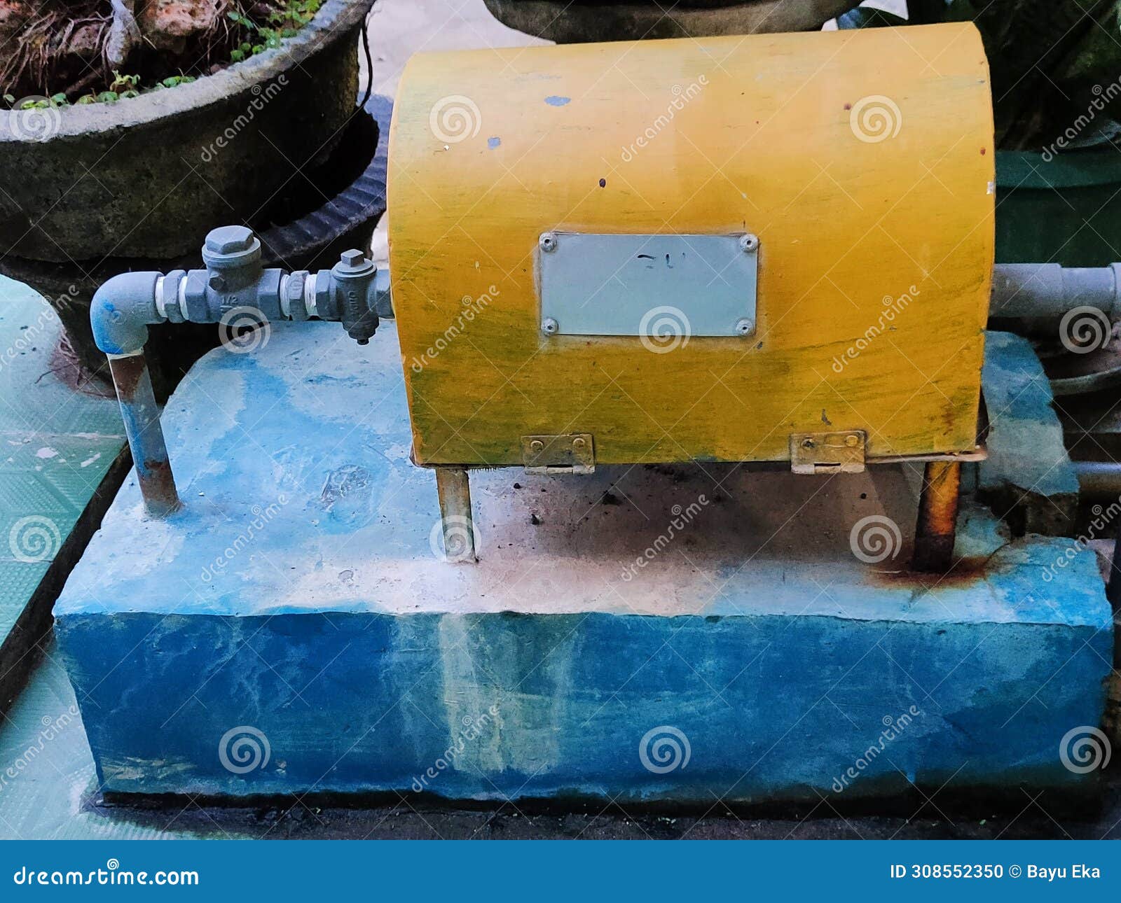 Drilling Water Pump for Home Use Stock Photo - Image of home, pump ...