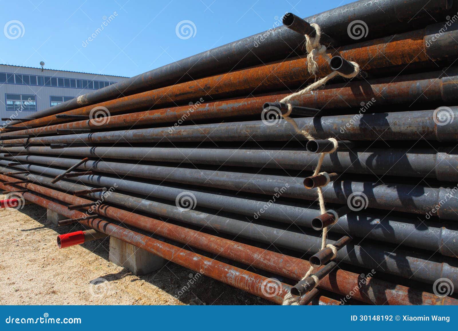 Drillpipe stock photo. Image of junk, intermediate, couplings - 30148192