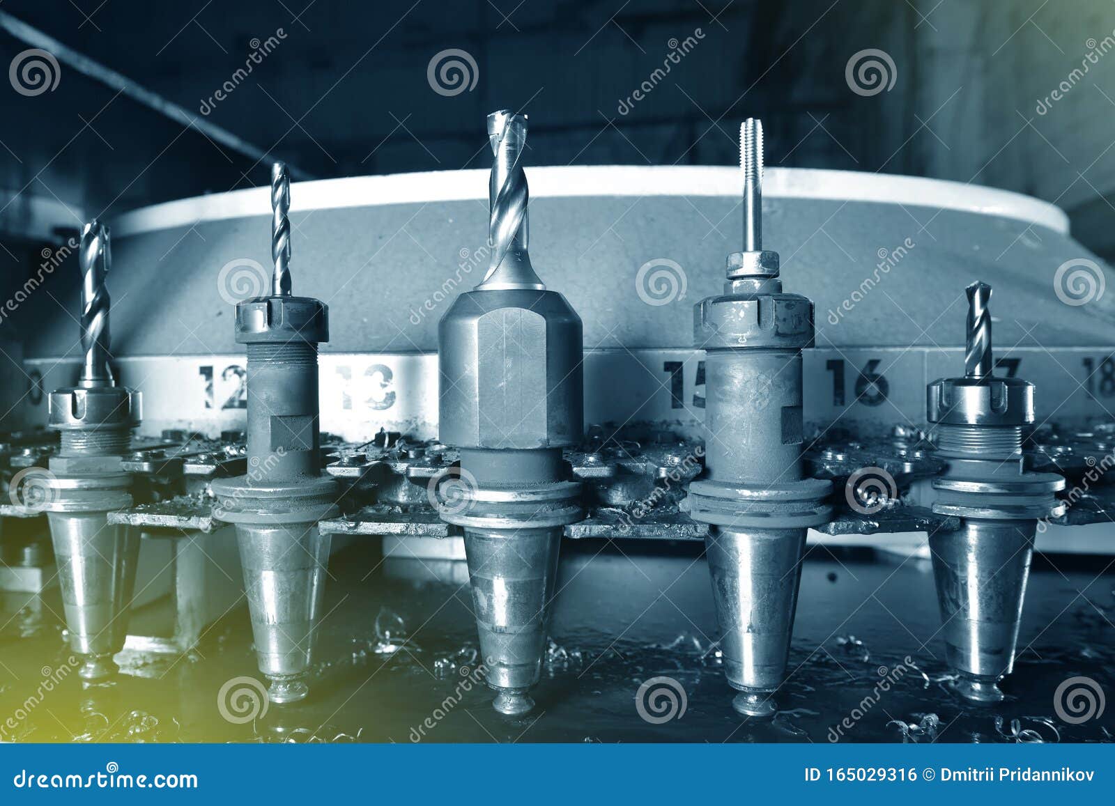 Drills from the Milling Machine, Nozzles Bit for Various Work Stock ...