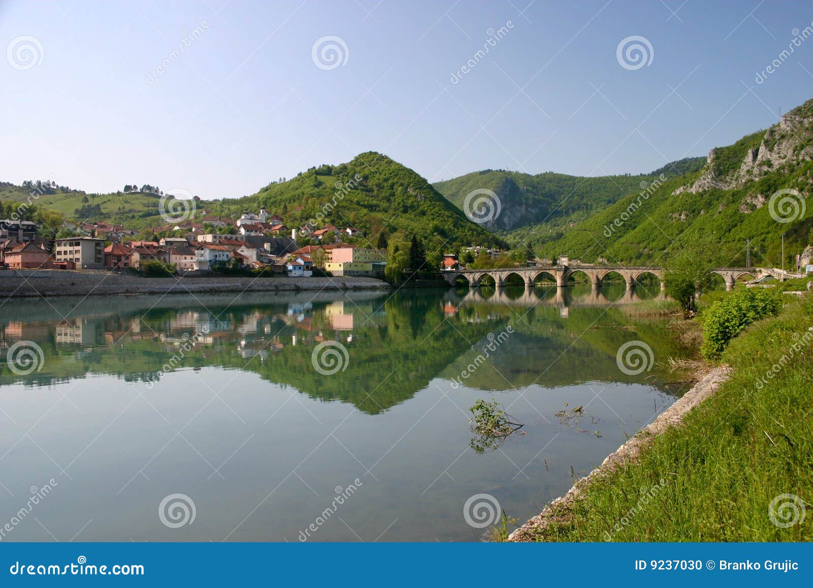 Dam On Drina River Royalty-Free Stock Image | CartoonDealer.com #42891238