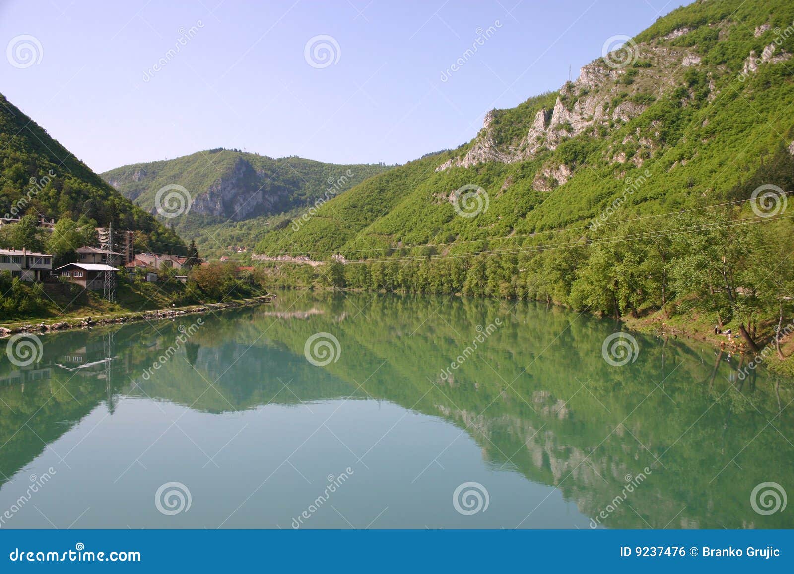 Dam On Drina River Royalty-Free Stock Image | CartoonDealer.com #42891238