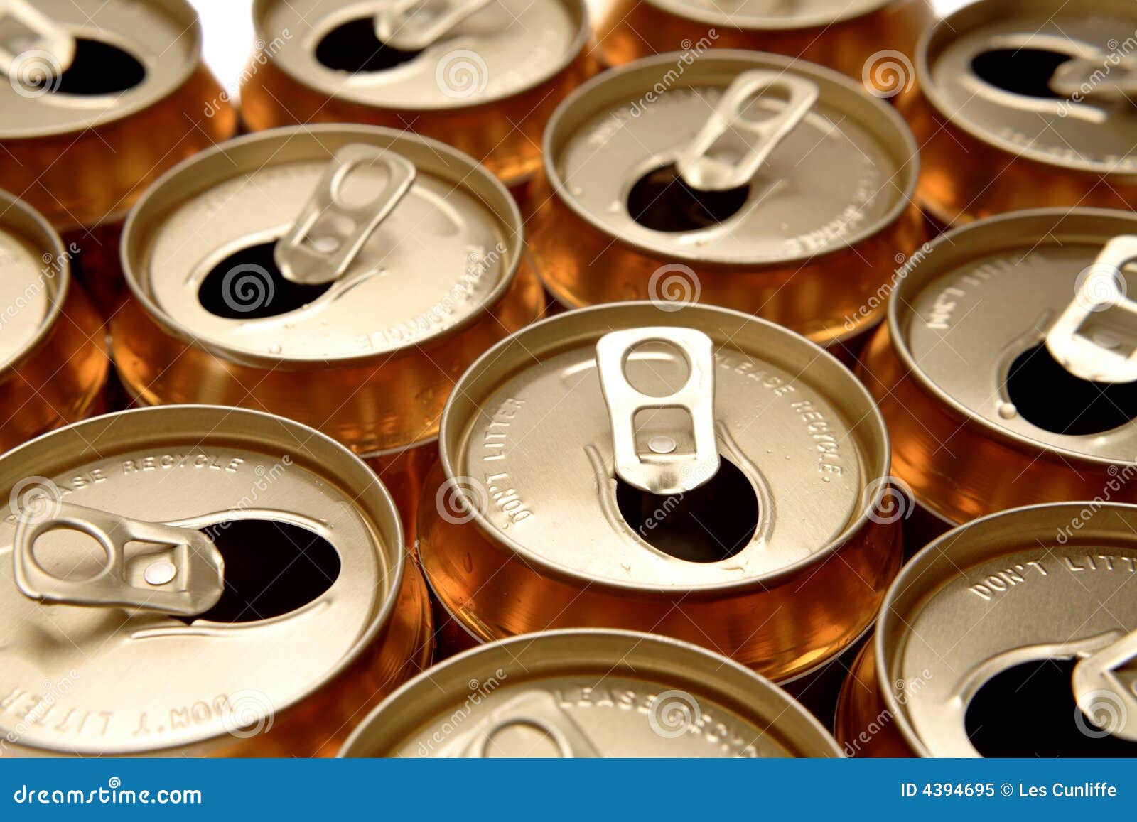 Drink cans stock image. Image of concept, rubbish, recycle - 4394695