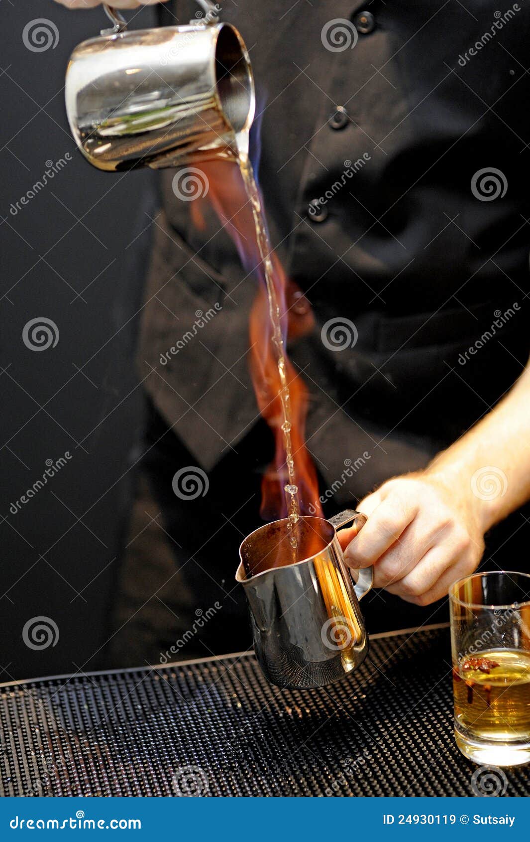 Drink fire stock image. Image of glass, booze, black - 24930119