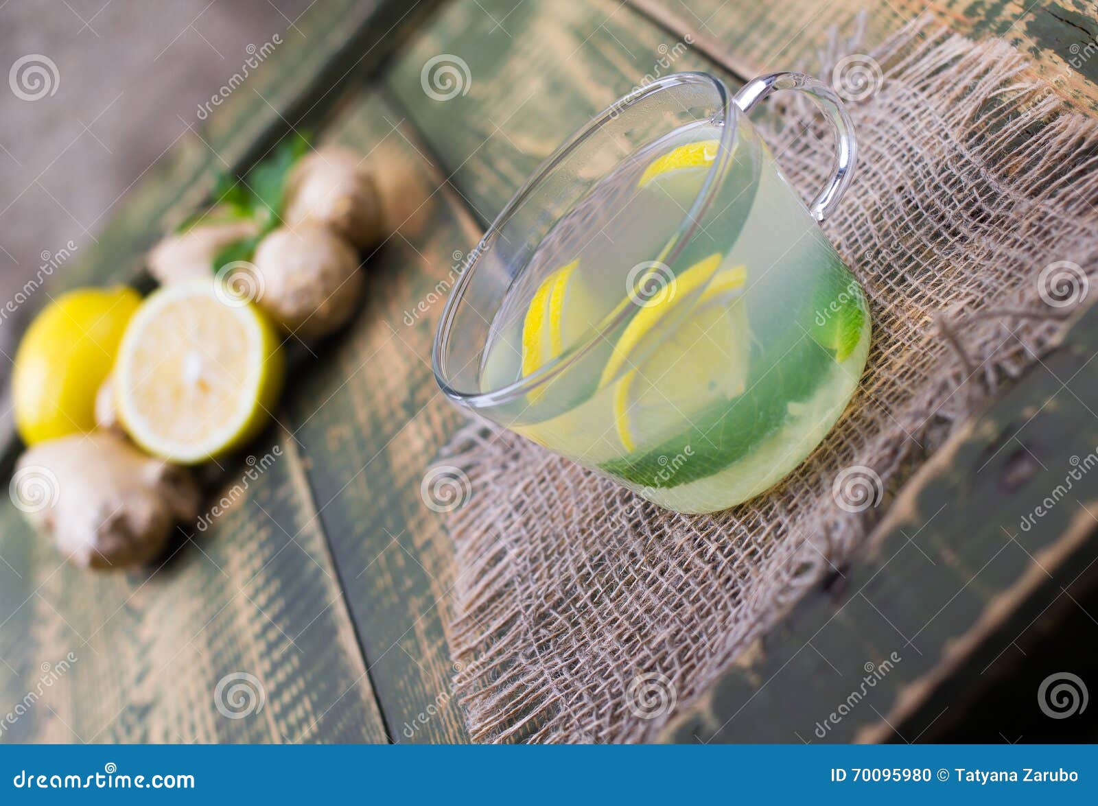 Drink about Ginger and Lemon Juice Stock Photo - Image of drink, juice ...