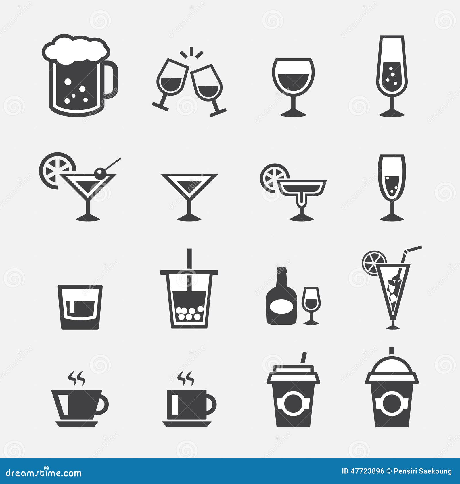Drink icon stock vector. Illustration of lemon, drinking - 47723896