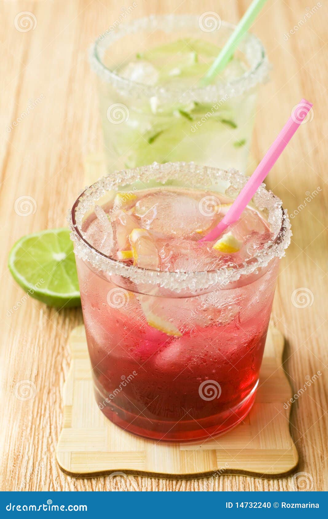 Drink with a lemon stock photo. Image of isolated, luxury - 14732240