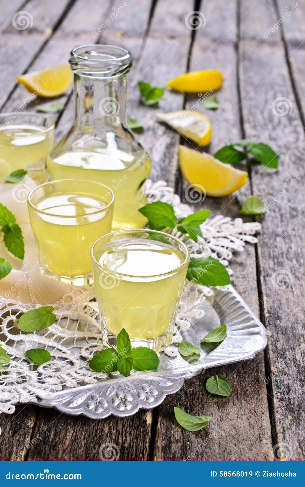 Drink of lemon stock image. Image of fruit, lemon, cold - 58568019